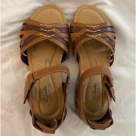 Clarks | Shoes | Clarks Collection Ultimate Comfort Sandals | Poshmark